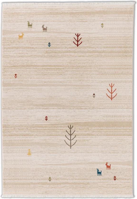 Hans Home | Kusový koberec Trani 193000 Gabbeh Cream - 160x225