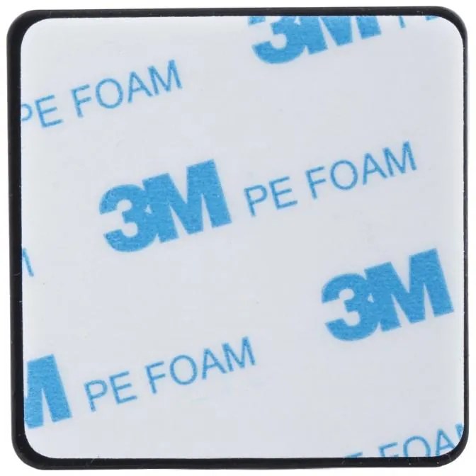 Erga Pad, samolepící háček na ručníky 4,5x4,5 cm (4ks), černá matná, ERG-YKA-CH.PAD-4-BLK