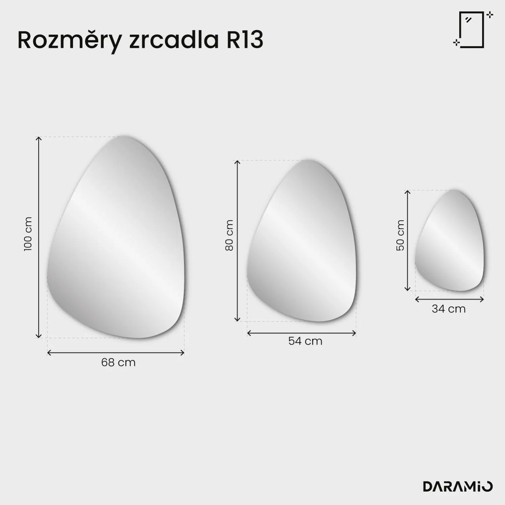 Zrcadlo Pure R13