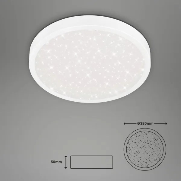 Briloner 3071-016 - LED Stropní svítidlo RUNA LED/24W/230V pr. 38 cm bílá