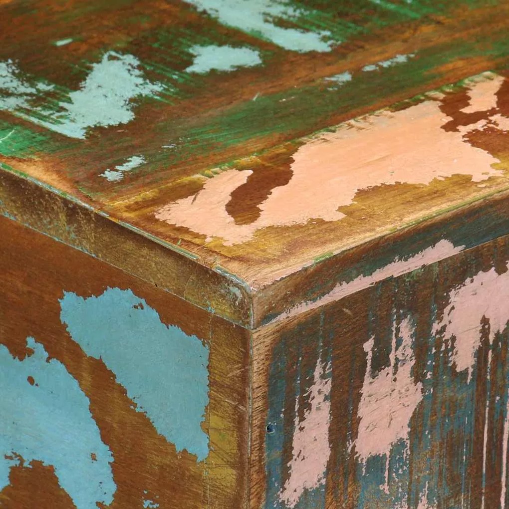 Odkládací stolek 40 x 30 x 51 cm masivní recyklované dřevo 338473