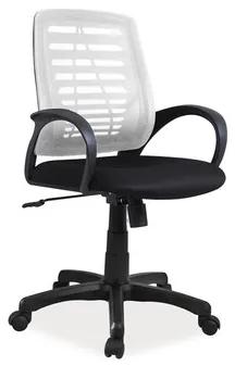 Kancelářská židle Q-073 šedo/černá