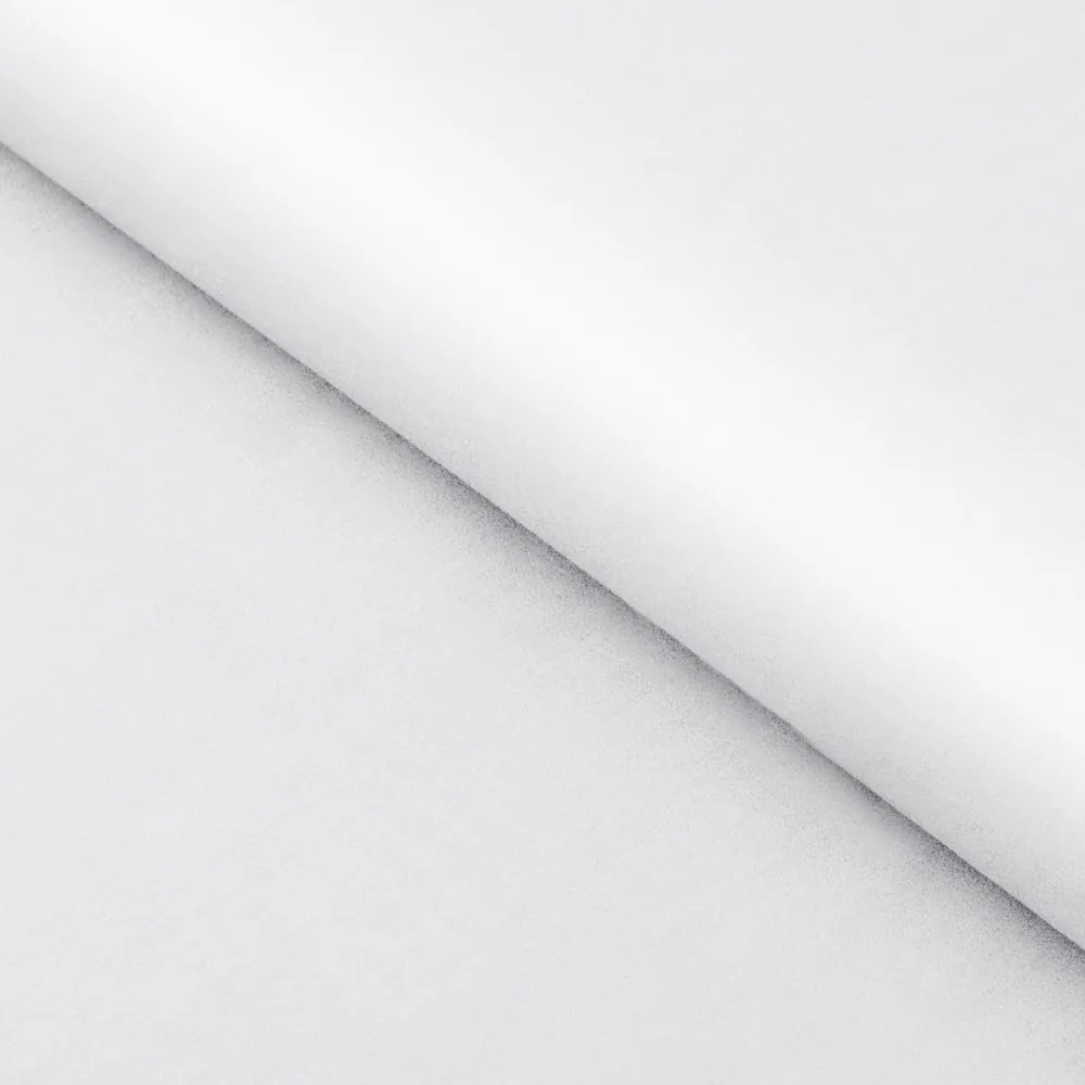 Biante Obdélníkový bavlněný saténový ubrus ST-001 Bílý 100x140 cm