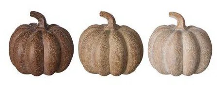 Podzimní dekorace dýně v krabičce Beige - set 6 ks Wikholm Form