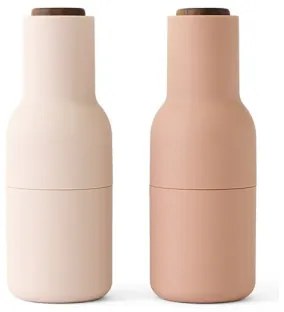 Mlýnky Bottle Nude/Walnut – set 2 ks Audo Copenhagen