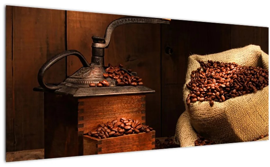 Obraz kávy (100x40 cm), 40 dalších rozměrů