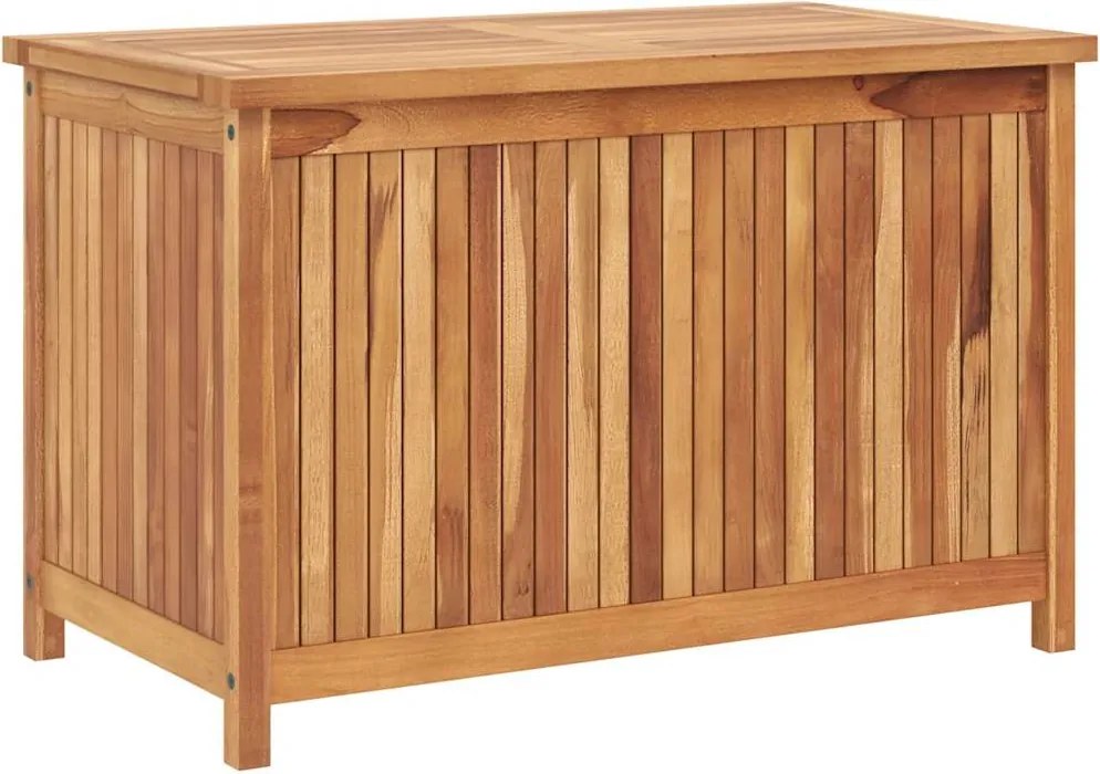 Zahradní úložný box 90 x 50 x 58 cm masivní teakové dřevo 315380