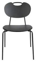 Jídelní židle ASPEN WLL, černá White Label Living 1100488