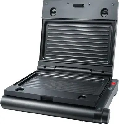 Steba SG 55 stříbrná / Sendvičovač 3v1 / 1100 W / 3 vyměnintelné plotý
