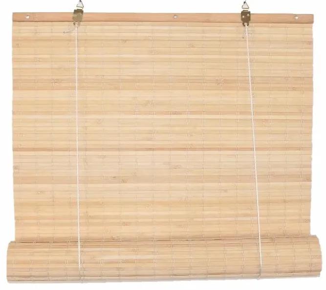 Košíkárna Bambusová roleta 60x200 cm přírodní
