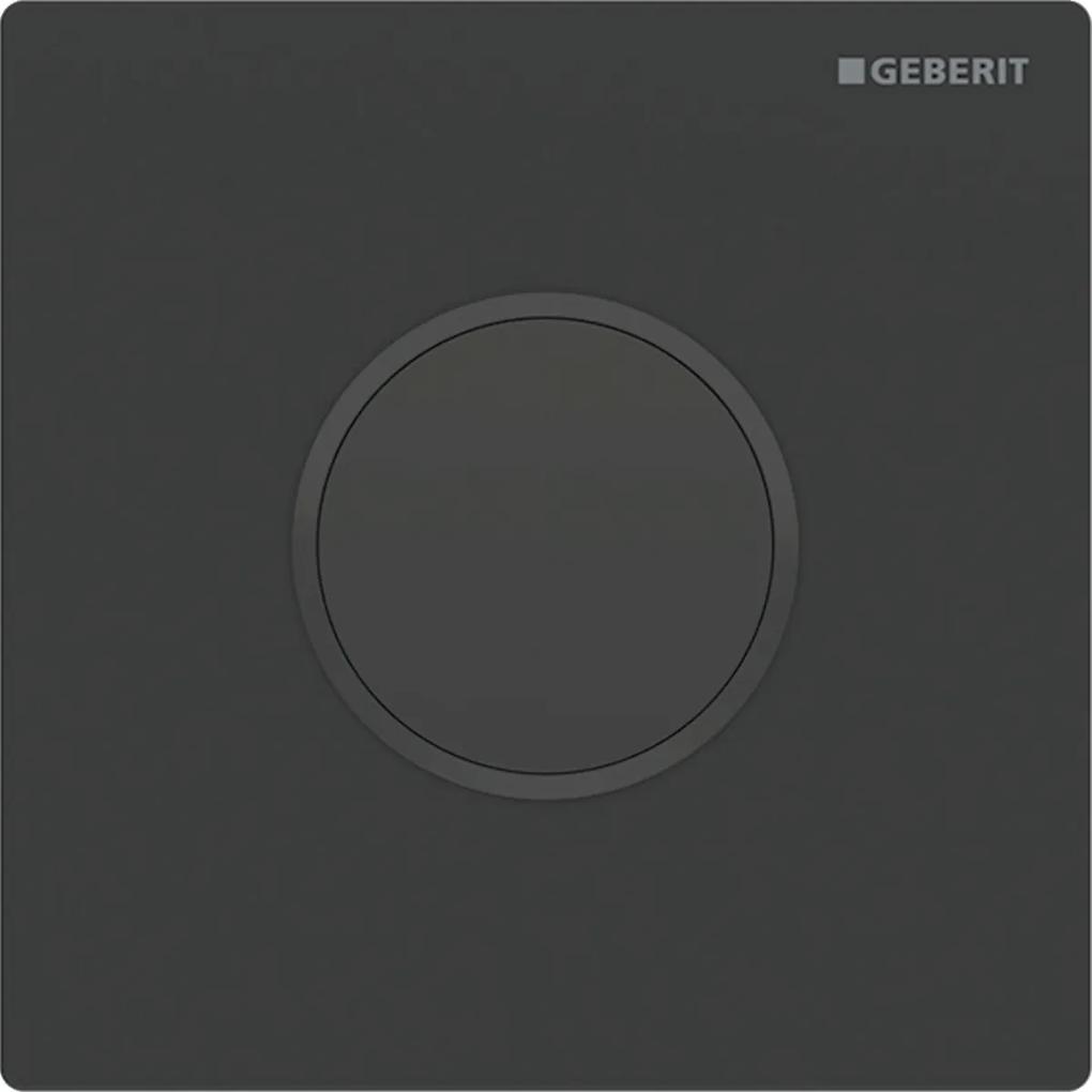 Geberit Splachovací systémy - Elektronické ovládání splachování pisoáru typ 10, síťové napájení, easy to clean, matná černá 116.025.16.1