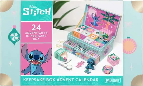 Adventní kalendář Paladone Lilo & Stitch  Keepsake Box