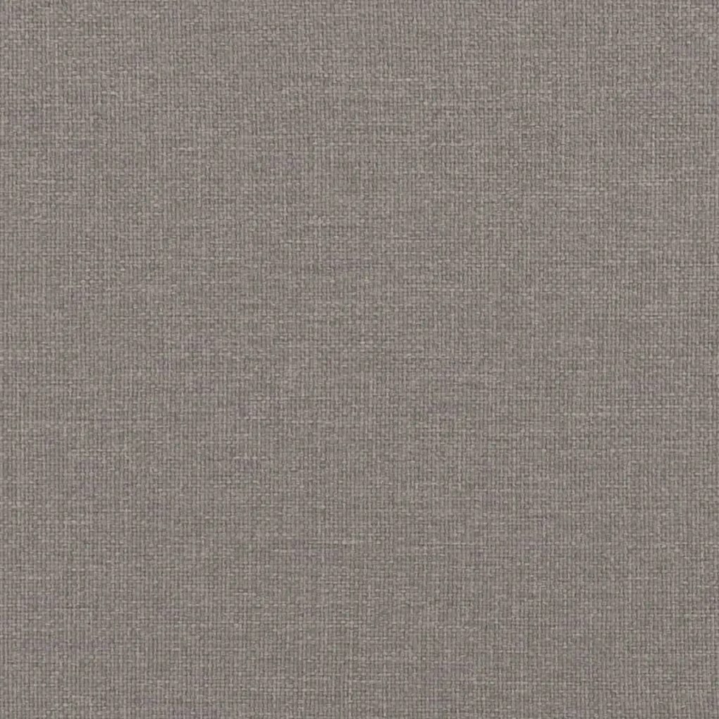 Polohovací křeslo taupe textil