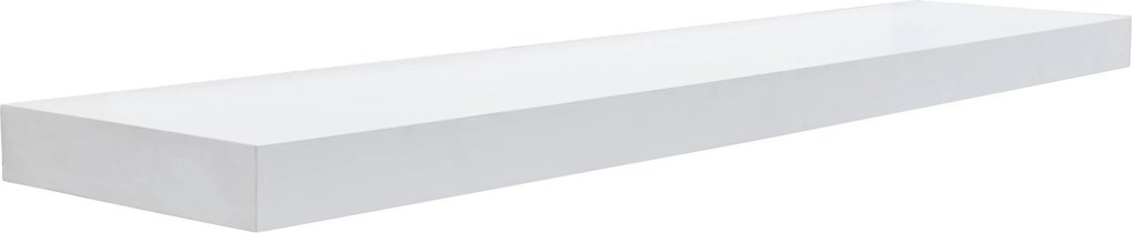 XXXLutz NÁSTĚNNÁ POLICE, bílá, 110/5/25 cm Xora - Nástěnné police - 002798014419