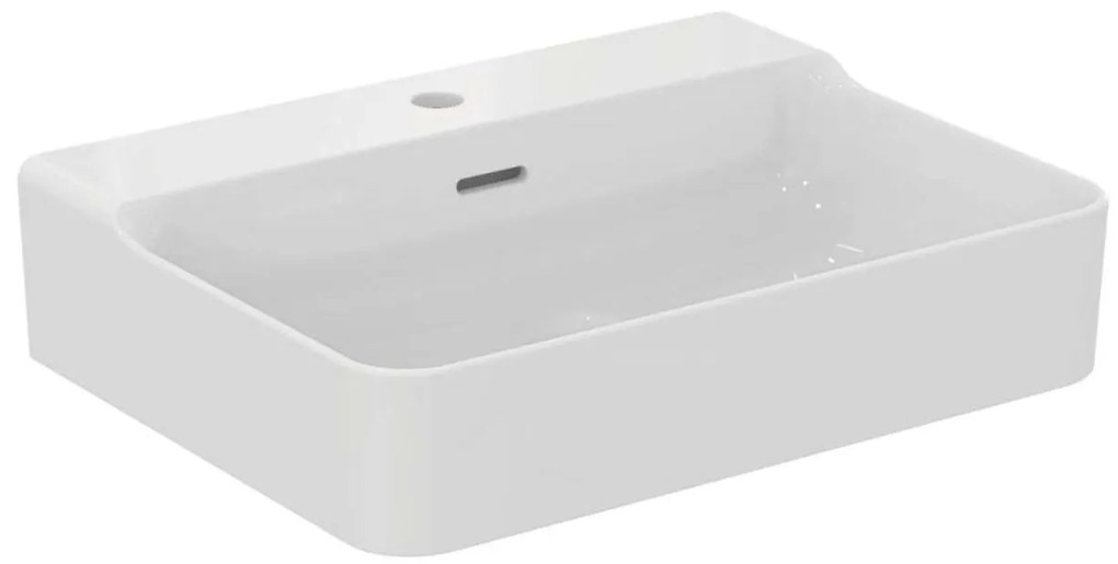 Ideal Standard Conca Ceram - Umyvadlo 60x45 cm, s přepadem, otvor pro baterii, bílá T369101