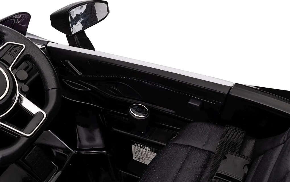 Ramiz Elektrické autíčko Audi R8 Policie na baterie + dálkové ovládání + EVA + pomalý start + MP3 LED