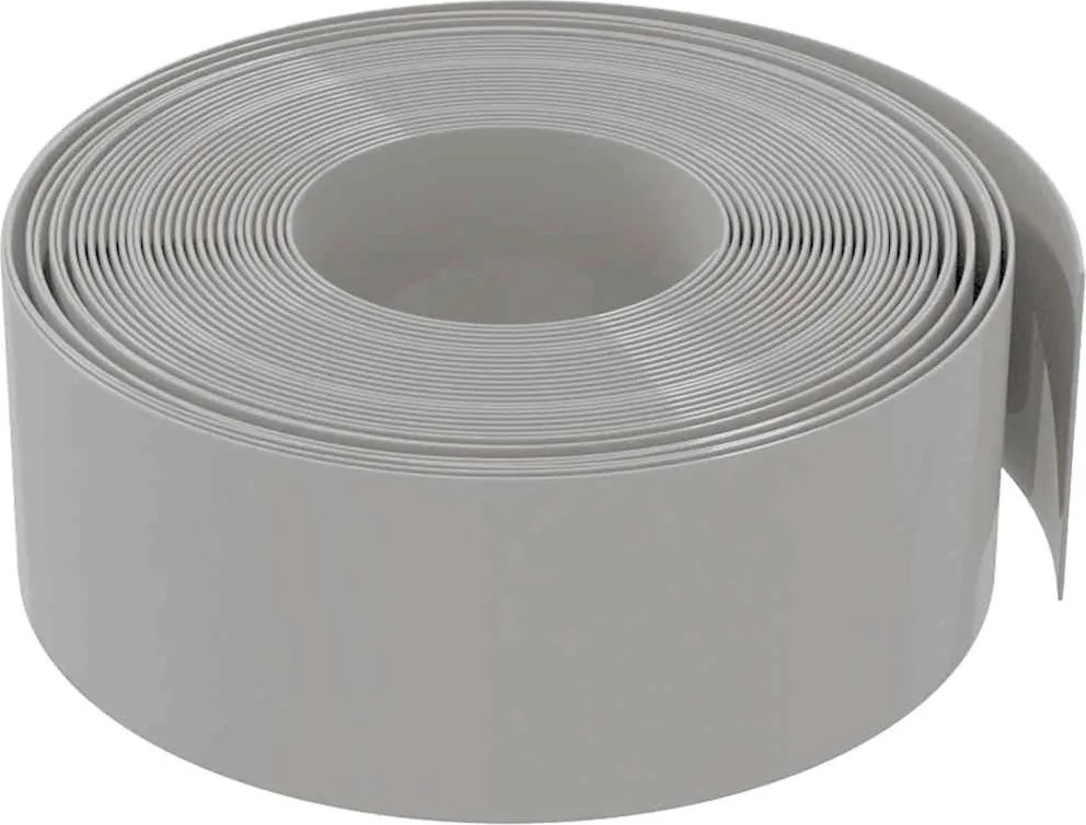 Travní lemy 5 ks šedé 10 m 20 cm polyethylen 3155455