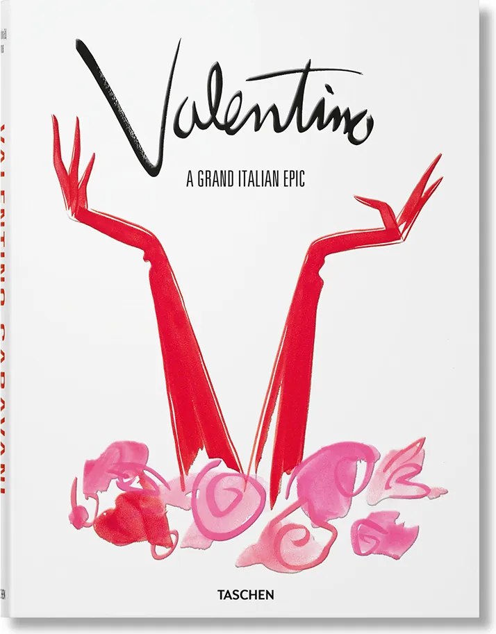 Taschen designové knihy Valentino