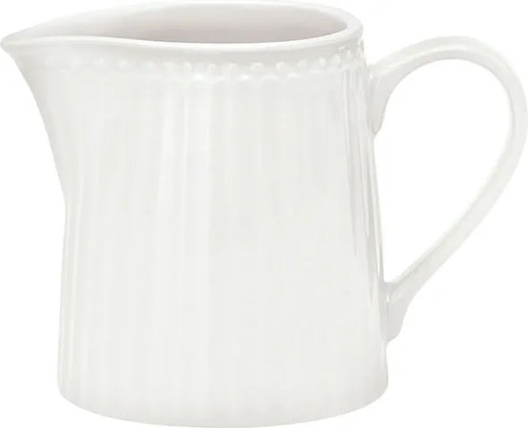 Keramická mléčenka Alice White 250 ml Green Gate