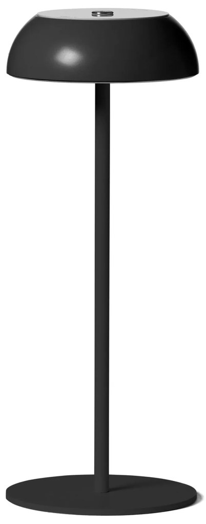 Axolight Float, černá přenosná lampička na baterii, 3,5W LED 2700K stmívatelná, výška 34,7cm, IP55