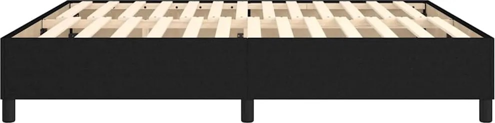 Rám postele s boxspringem černý 180 x 200 cm textil 3120880