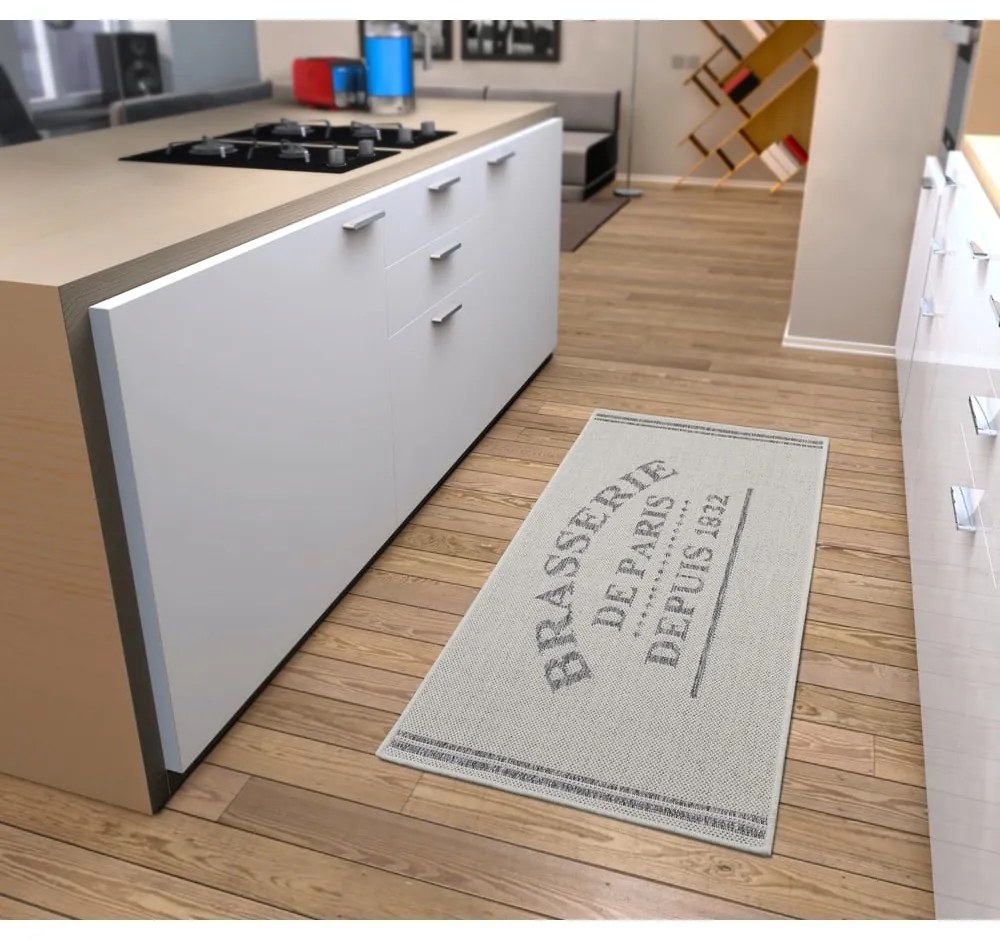 Šedo-krémový běhoun 62x150 cm Cucina – Hanse Home