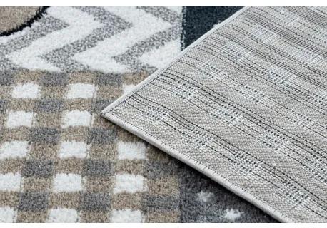 Dywany Luszczow Dětský kusový koberec FUN Pets, zvířata šedá Rozměr koberce: 120 x 170 cm