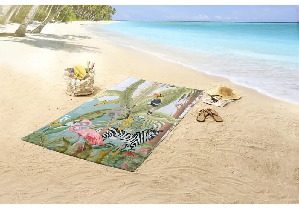 Plážová osuška 75x150 cm – Good Morning