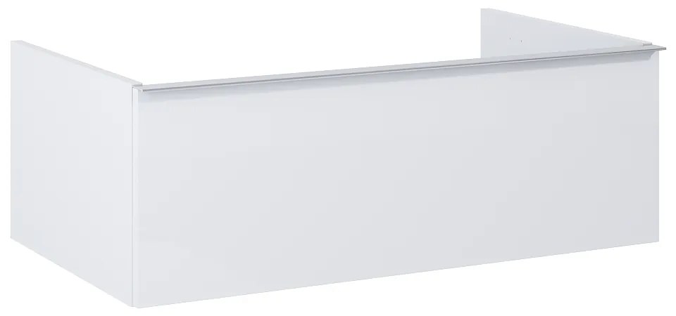 Elita Look, závěsná skříňka pro umyvadlo na desku 80x45x28 cm 1S PDW, bílá lesklá, ELT-167091