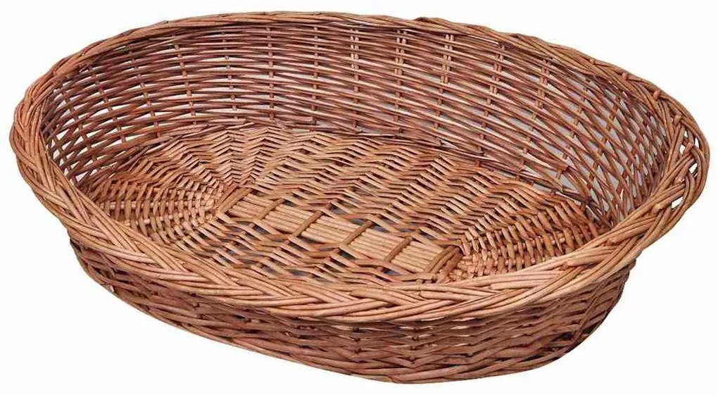 Proutěný koš / pelech pro psa přírodní 90 cm 170340