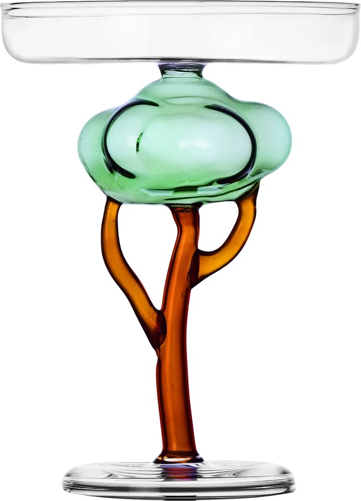 Ichendorf Milano designové podnosy Savannah Footed Plate Baobab Large