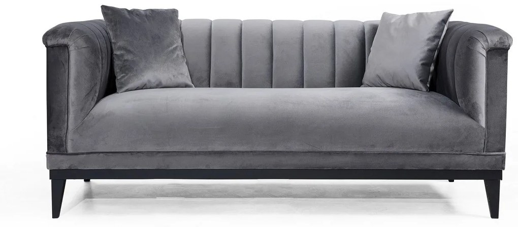 Designová sedačka Tamanna 190 cm tmavě šedá