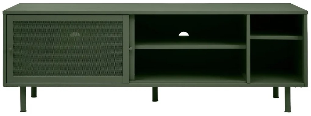 Designový TV stolek Taiyanna 160 cm olivovo-zelený