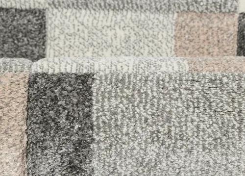 Koberce Breno Kusový koberec Pastel / Indigo 22663/955, Šedá, Vícebarevné, 120 x 170 cm