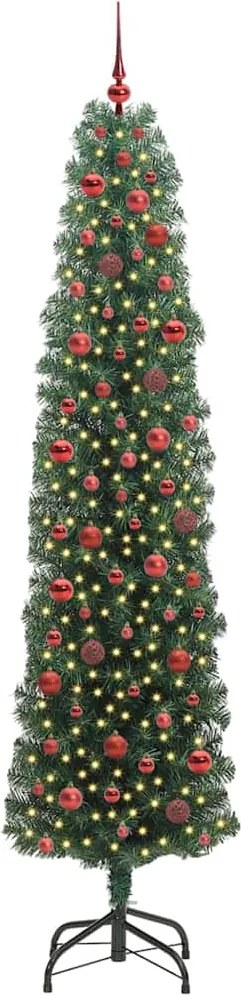 Umělý vánoční stromeček Zelená 240 cm PVC, ocel a plast 3394969