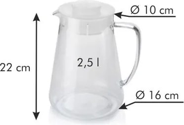 TESCOMA Džbán TEO 2,5 l, zelená