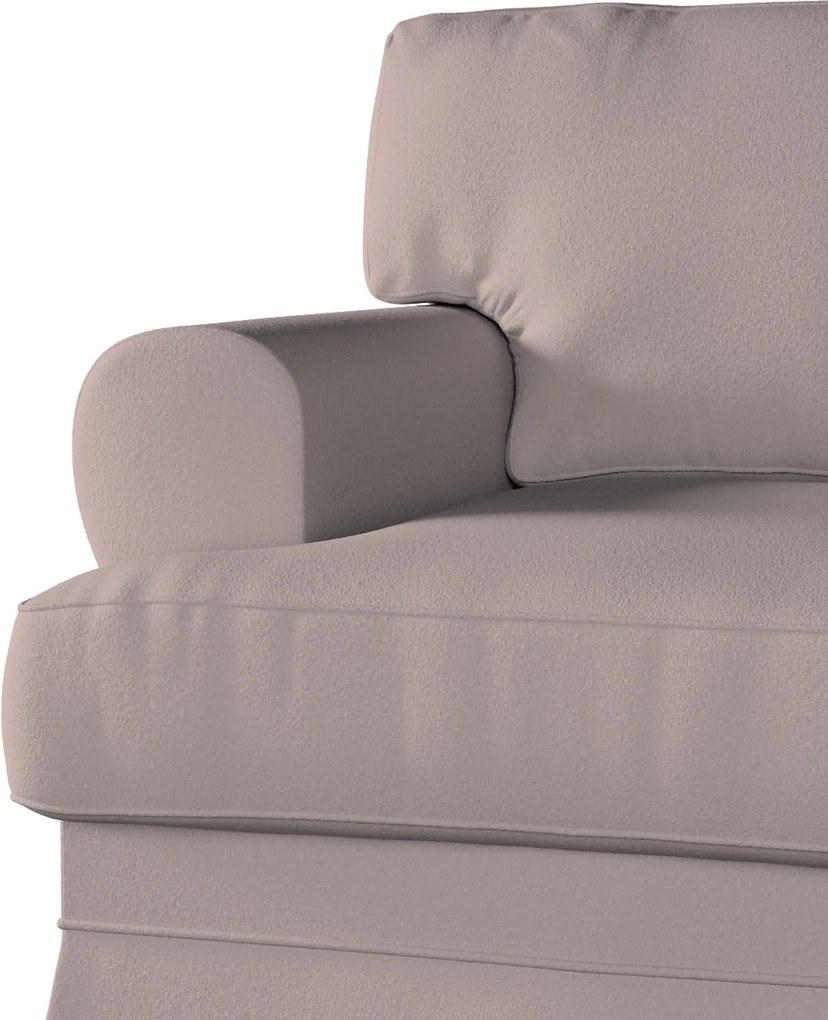 Potah na křeslo IKEA Ekeskog barva růžová látka pletený vzor