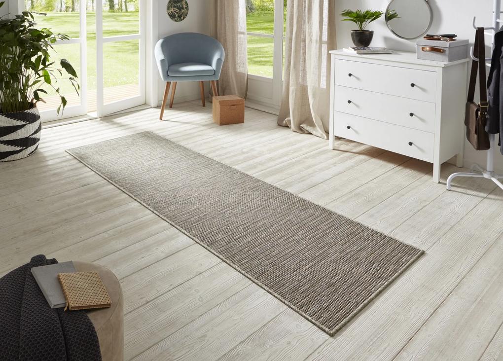BT Carpet - Hanse Home koberce Běhoun Nature 104261 Cream/Multicolor ROZMĚR: 80x500