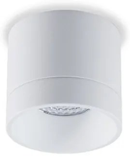 LED2 1110931 Tiny, bílé stropní válečkové svítidlo, 8W LED 3000K, průměr 7,8cm