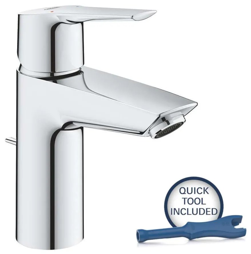 Grohe QuickFix Start - Umyvadlová baterie s výpustí, chrom 24209002