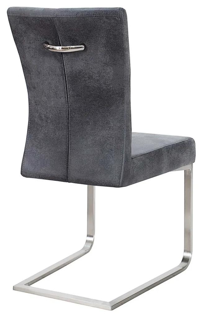 Židle Bull II Vintage šedá
