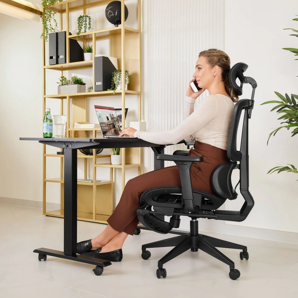 Ergonomické křeslo Romalo – Černé