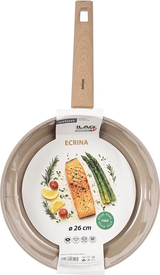 Pánev s keramickým povrchem ø 26 cm Ecrina – Orion