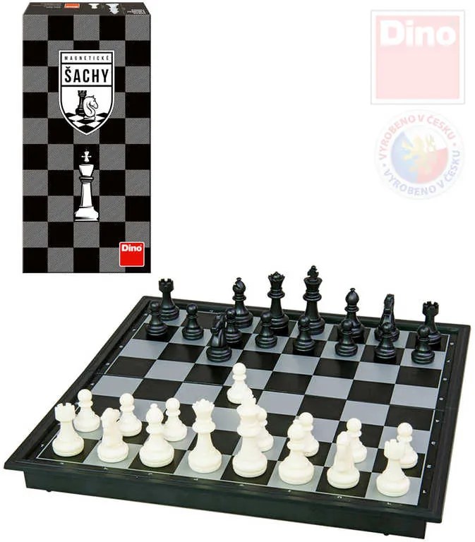 DINO Hra Šachy magnetické *SPOLEČENSKÉ HRY* dn631489