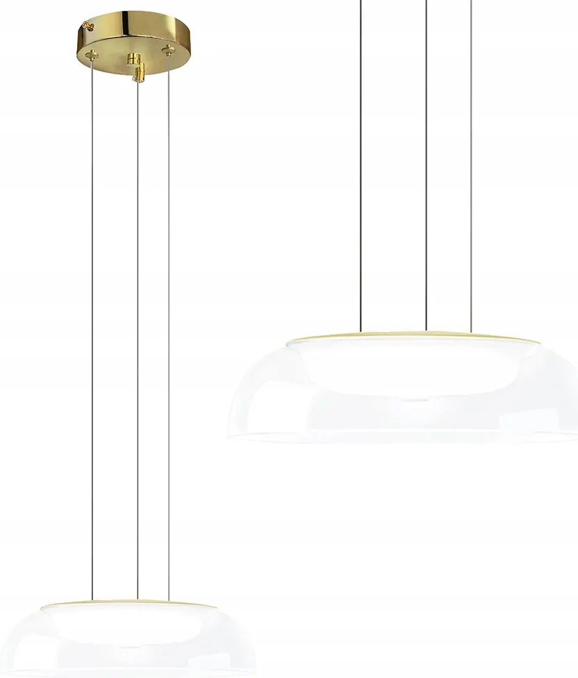 Toolight Lampa APP1691-1PC Zlatá