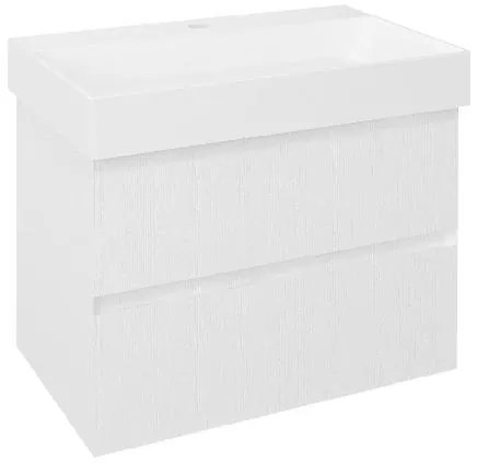 Sapho Filena - Umydlová skříňka, 670x515x430 mm, 2 zásuvky, bílá FID1270B