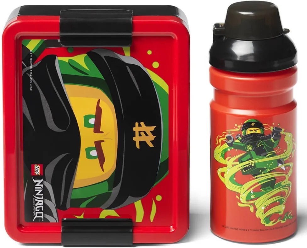 Lego, Set na svačinu, láhev a box Lunch Set ICONIC Ninjago