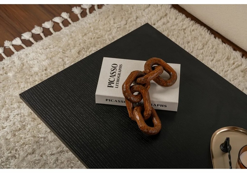 Konferenční stolek Sabin Wood Black