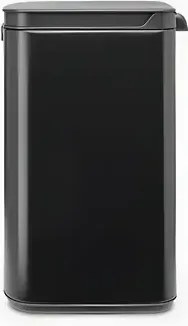 Brabantia BO matná černá / Odpadkový koš / 7 l
