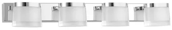 Moderní nástěnné svítidlo Sabia 51 Chrome